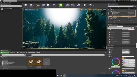 Unreal 색 보정post Process Volume