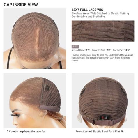 Bobbi Boss Crystal Clear Hd Lace Front Wig Glueless 13x7 Hand Tied Ful