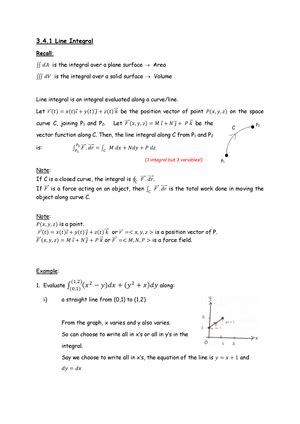 Notes Calculus Iii For Engineers Studocu