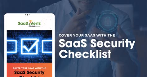 Saas Security Checklist For Internal It Teams Saas Alerts