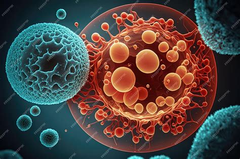 Premium Ai Image Image Of Nanorobotics With Nanotechnologies Flying