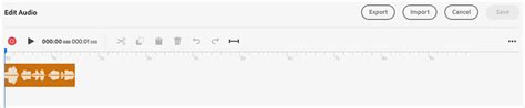 Add And Edit Audio In Adobe Captivate