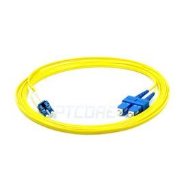 LC SC OS2 Singlemode Duplex Fiber Patch Cable