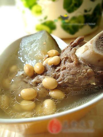 好吃的黄豆冬瓜筒骨汤特色做法大全 菜谱 2345美食大全