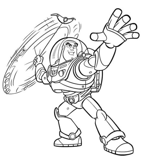 Buzz Lightyear 6 Para Colorir Imprimir E Desenhar Colorir Me