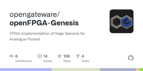genesis openfpga core by ericlewis has been released r analogueinc