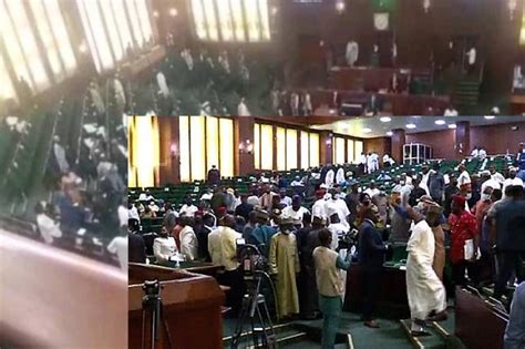 Video House Of Reps In Rowdy Session Over Electoral Act Amendment Bill