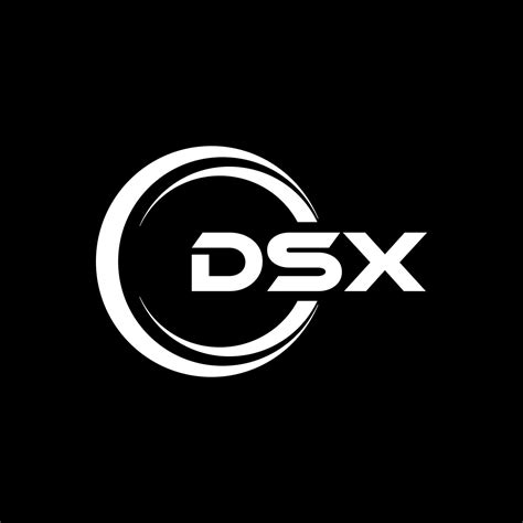 Dsx Letter Logo Design In Illustration Vector Logo Calligraphy
