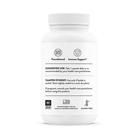 Thorne Zinc Picolinate 30 Mg Hickory Drugs