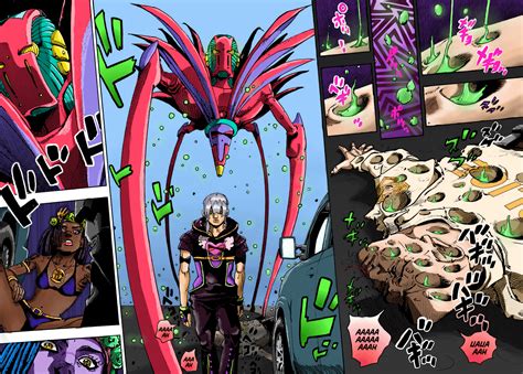 I Colored A Page From The New Part Of Jojos Bizarre Adventure The