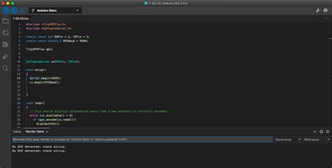 Solucionado Gps Neom8n Y Arduino Nano Español Arduino Forum