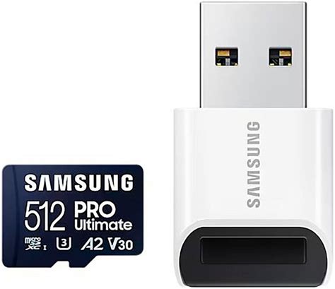 Samsung Pro Ultimate Microsd Uhs I 512 Gb Speicherkarte 512 Gb Video