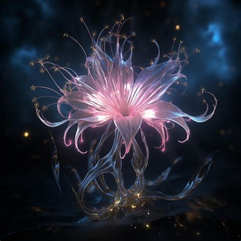 Premium Ai Image Glowing Neuron Effect