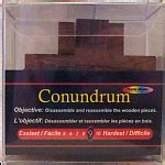 Conundrum Wood Puzzles Puzzle Master Inc
