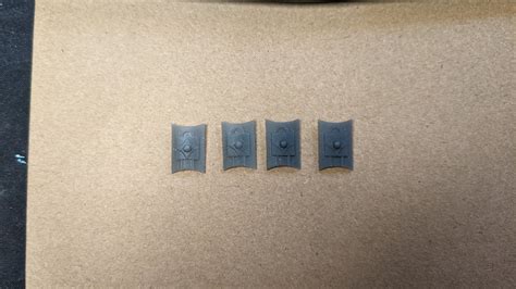 Easterling Shields Mesbg Lord Of The Rings 3d Printed 4 Pack Etsy