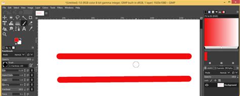 GIMP Line Tool Learn The Different Tools Of GIMP Line