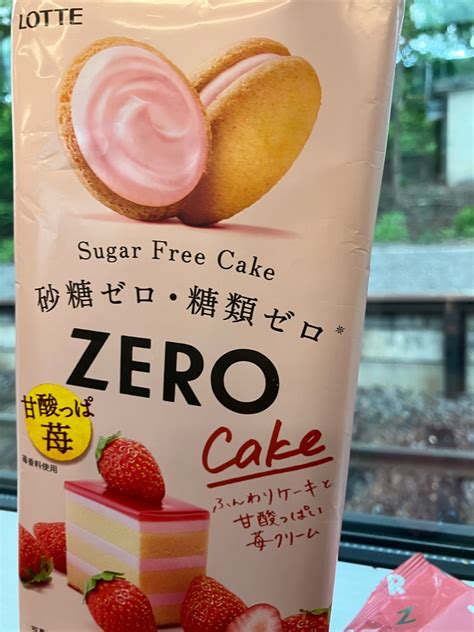 ゼロ シュガーフリーケーキ＜甘酸っぱ苺＞ロッテ ルキのブログ