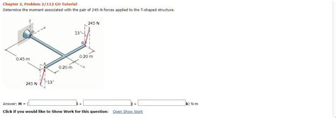 Solved Chapter 2 Problem 2 112 GO Tutorial Determine The Chegg