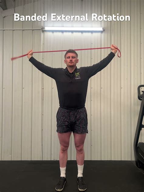 Banded External Rotation Youtube