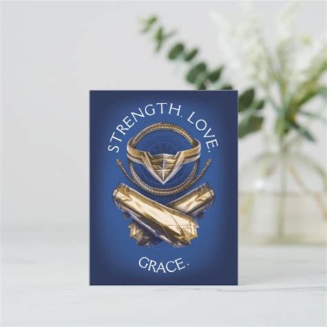 Wonder Woman Tiara Lasso And Bracelets Postcard Zazzle