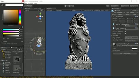Unity Basic Lighting Shader 2 Lambert Diffuse Per Vertex YouTube