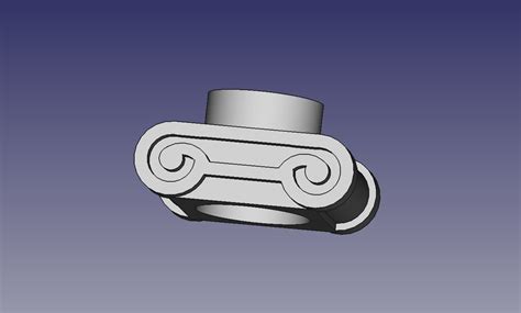 Archivo 3d Gratis Capitel Jonico Exin Castillos 🏗 ・diseño De Impresión 3d Para Descargar・cults