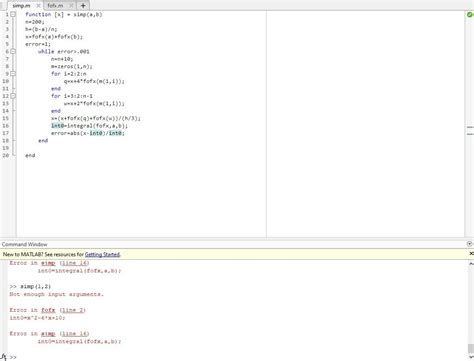 Solved This Is My Code For A Simpsons 13 Integral Function