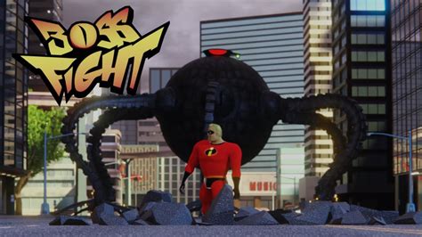 Boss Fight 3D Challenge Submission Incredibles YouTube