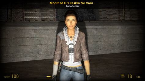 Modified Hd Reskin For Vanila Alyx Half Life 2 Mods
