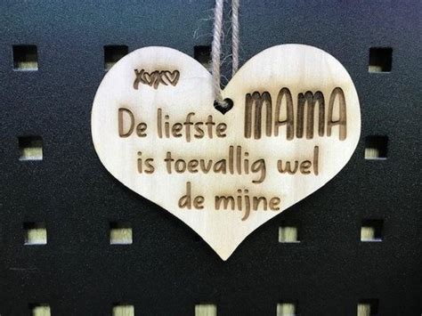 Hartje Mama Moederdag Cadeautje Cadeau Verjaardag Bol