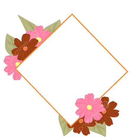 Bingkai Persegi Bunga Png Vectores Psd E Clipart Para Descarga Images And Photos Finder