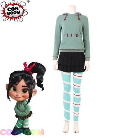 Cosboom Vanellope Von Schweetz Costume Ralph Breaks The Internet Wreck It Ralph Vanellope