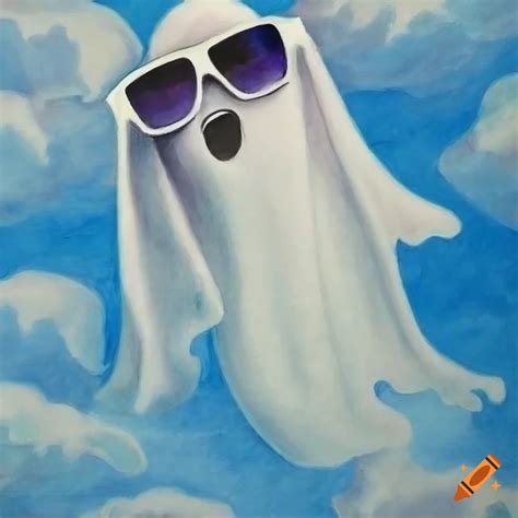 Ghost In A White Suit On Craiyon