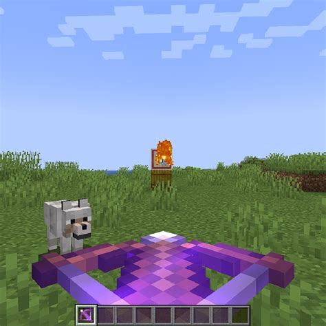Flame Enchantment Works On Crossbow Minecraft Data Pack