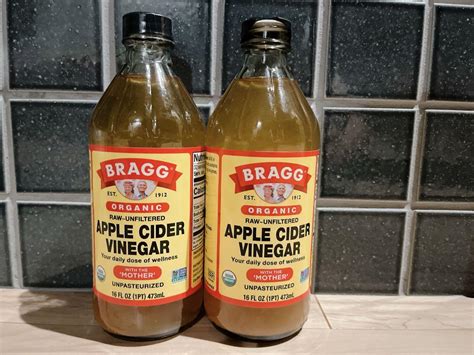 ブラッグ Braggオーガニックアップルサイダービネガー473ml×2本 訳アリ By メルカリ