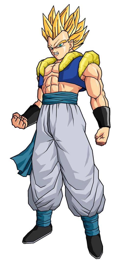 Image Gotenks Adult Ssj2 Png Ultra Dragon Ball Wiki Fandom
