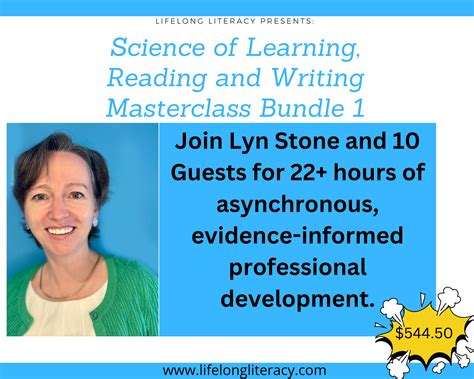 Masterclass Bundle 1 Pd486 Lifelong Literacy