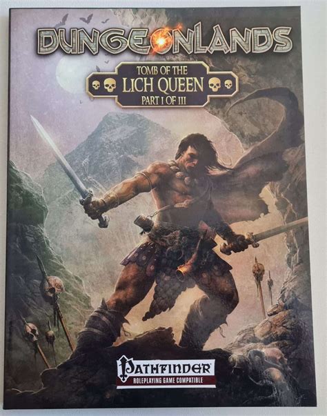 Pathfinder Dungeonlands Tomb Of The Lich Queen 1e