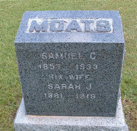 Samuel Clayton Moats 1857 1933 Homenaje De Find A Grave