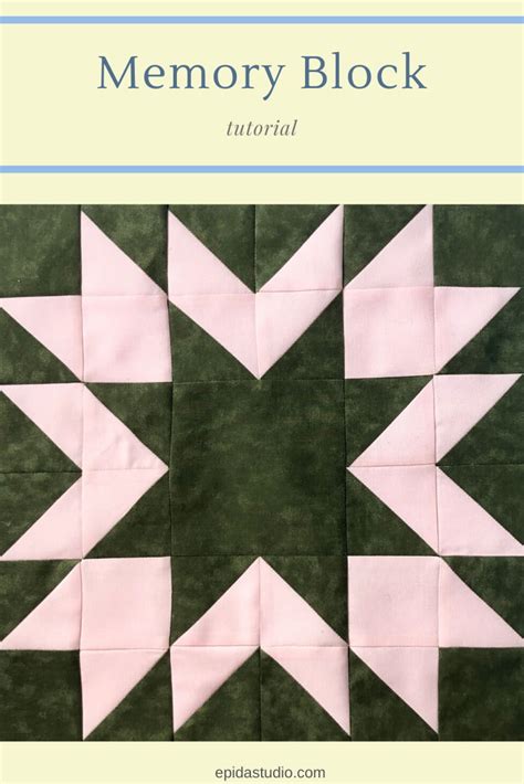 Memory Quilt Block Tutorial Epida Studio Memory Quilt Block Tutorial Epida Studio