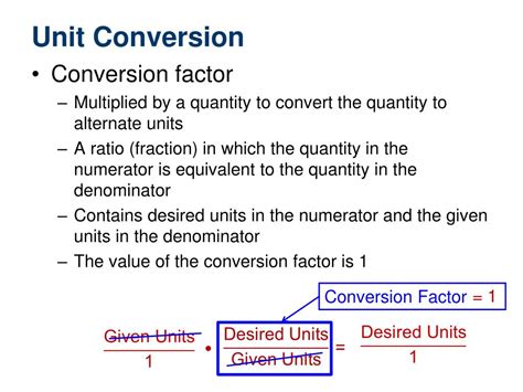PPT Unit Conversions PowerPoint Presentation Free Download ID 2146406