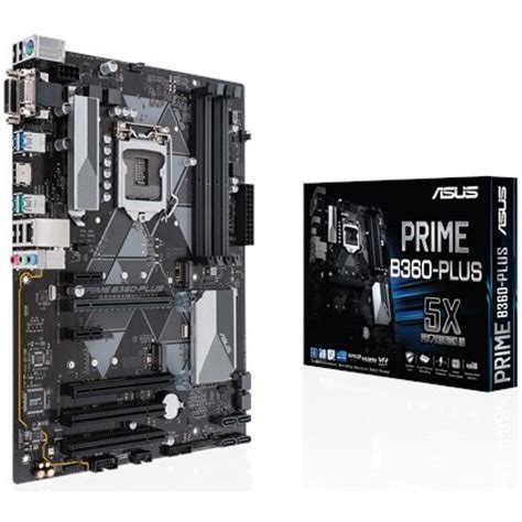 Asus Prime B360 Plus Intel B360 Atx Motherboard Lga1151 Asus Prime
