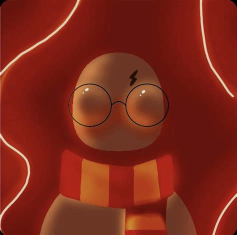 Мне нравится Гарри поттер Милые рисунки Стикер арт