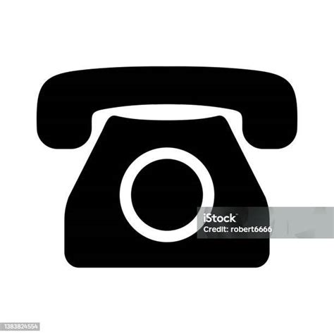 전화기 아이콘크기 골동품에 대한 스톡 벡터 아트 및 기타 이미지 골동품 드로잉 로고 Istock