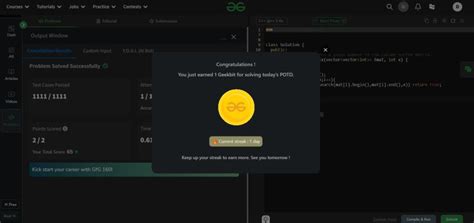 Deepak Kothari On Linkedin Gfg Day13 Gfg160 Geeksstreak2024