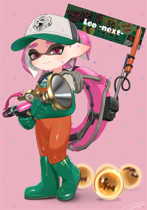 Puchiman Inkling Girl Inkling Player Character Nintendo Splatoon