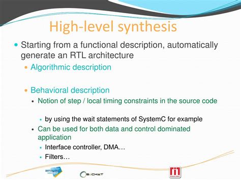 Ppt High Level Synthesis Powerpoint Presentation Free Download Id