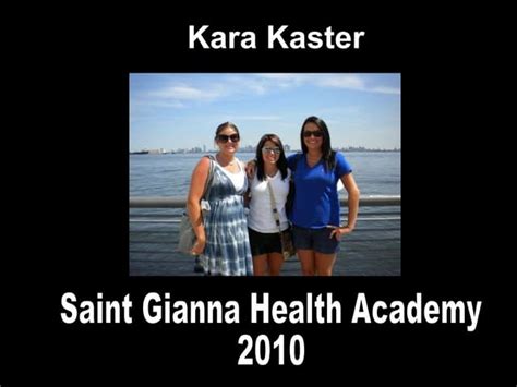 Health Academy Portfolio 2010 Kara Kaster Ppt