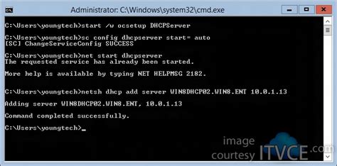 Configuring Windows Server 8 Core With DHCP Failover And Replication