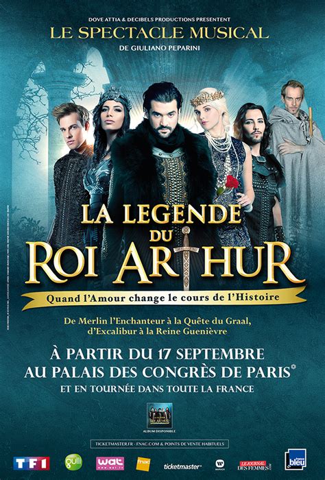 La comédie musicale La légende du roi Arthur Le blog de Lili